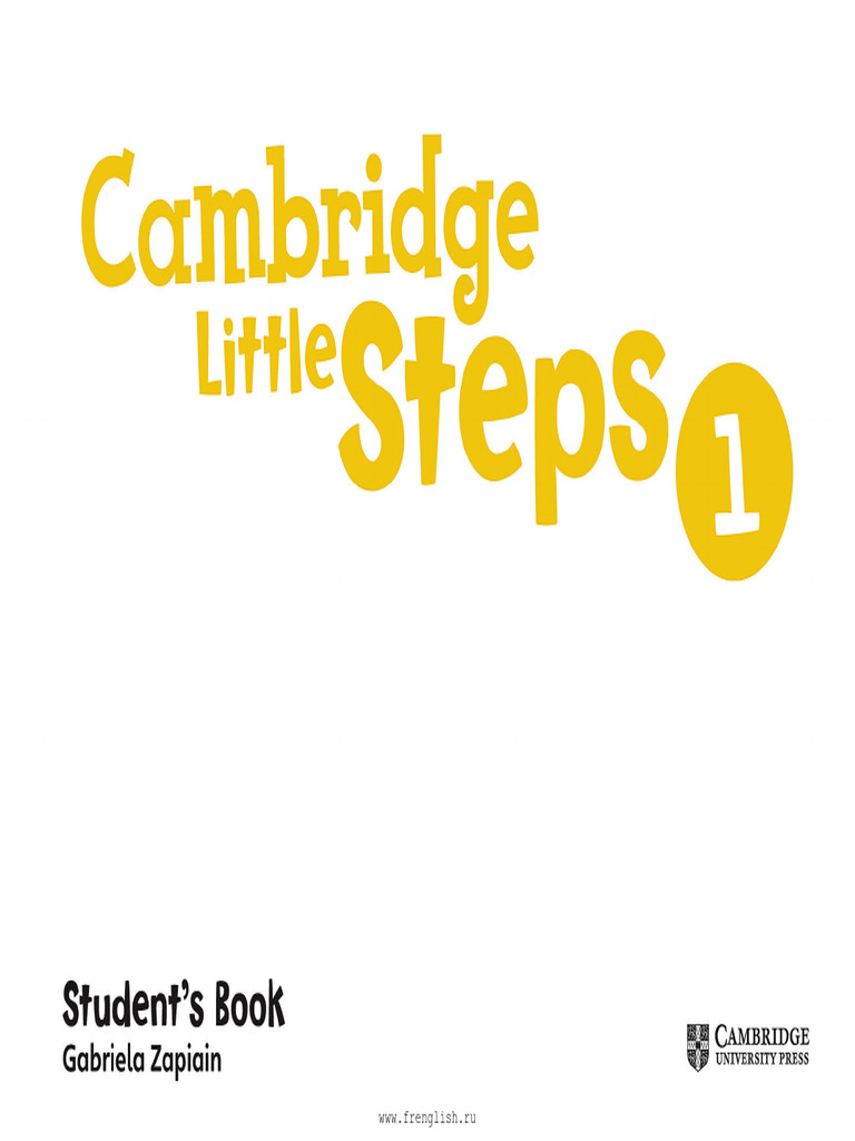 Little Steps 1 Students Book | PDF