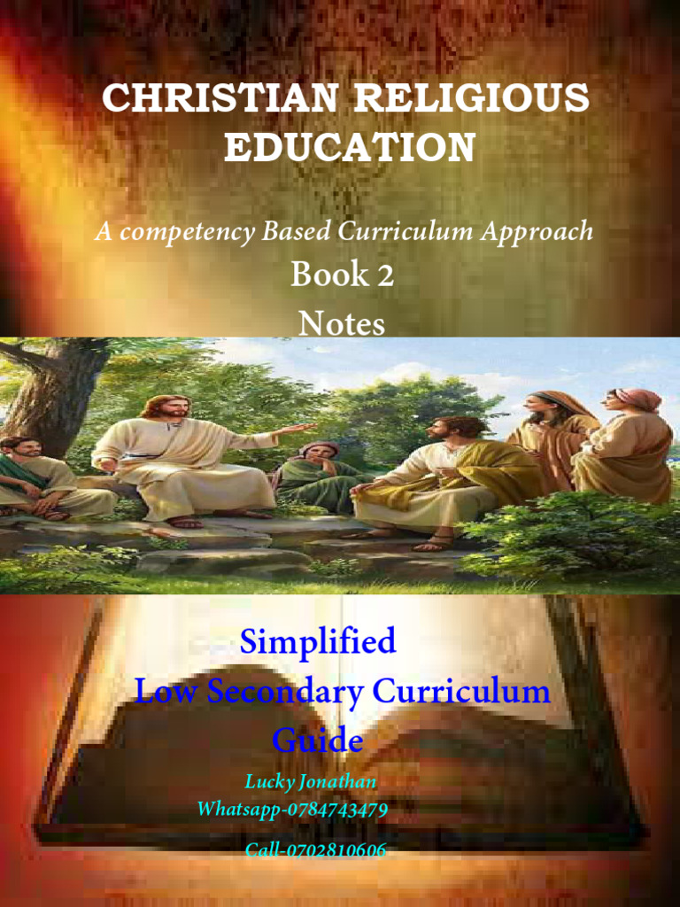 CRE S.2 NCDC Simplified Guide Note Sample | PDF | Learning | Adam