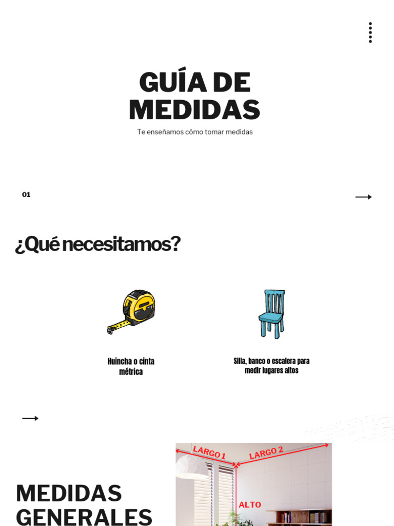 Cómo Tomar Medidas para Espacios | PDF