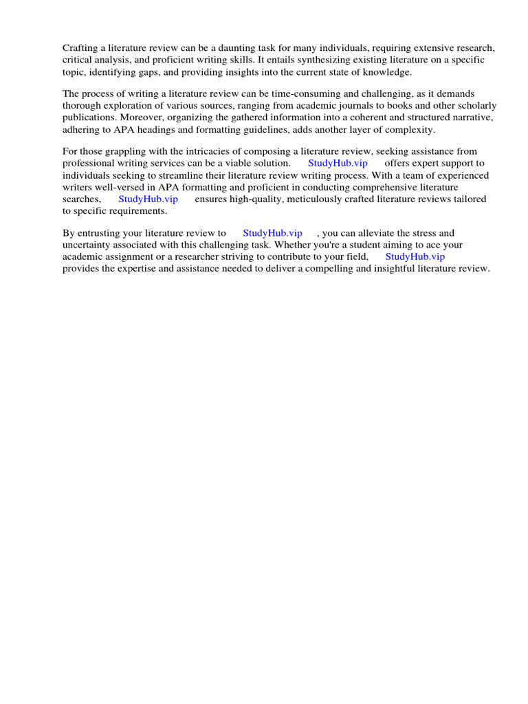 Literature Review Apa Headings | PDF | Thesis | Essays Literature Review Apa Headings | PDF | Thesis | Essays