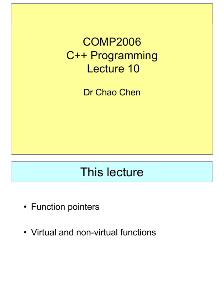 C Function Pointers Guide Pdf Pointer Computer Programming
