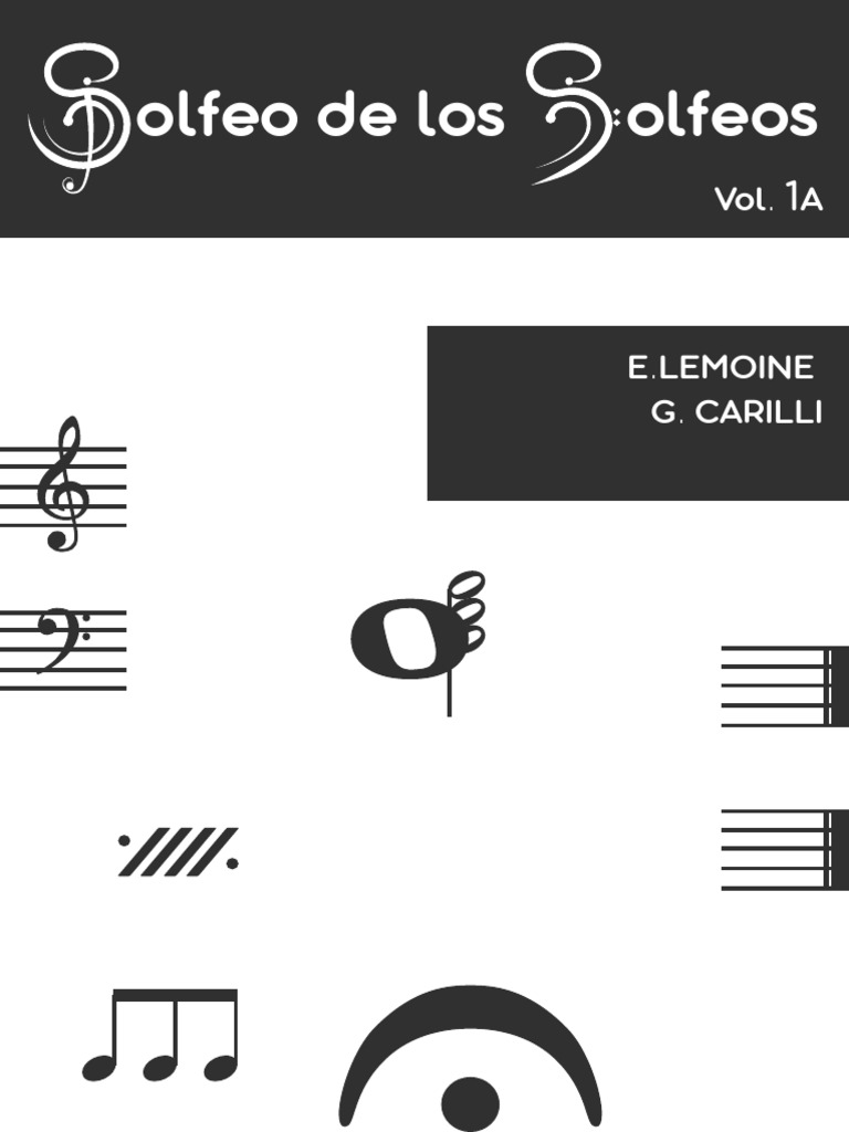 Solfeo de Los Solfeos Clasico | PDF | Intervalo (música) | Escala (música)