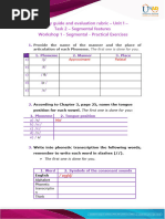 CAPE-V Scoring Guidelines and Example | PDF | Human Voice | Perception