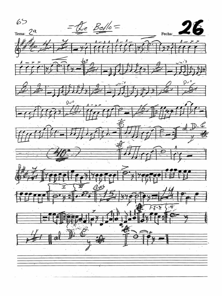 Que Bello-Tpt2 | PDF