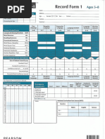 GFTA-3 Automatic Scoring Template | PDF