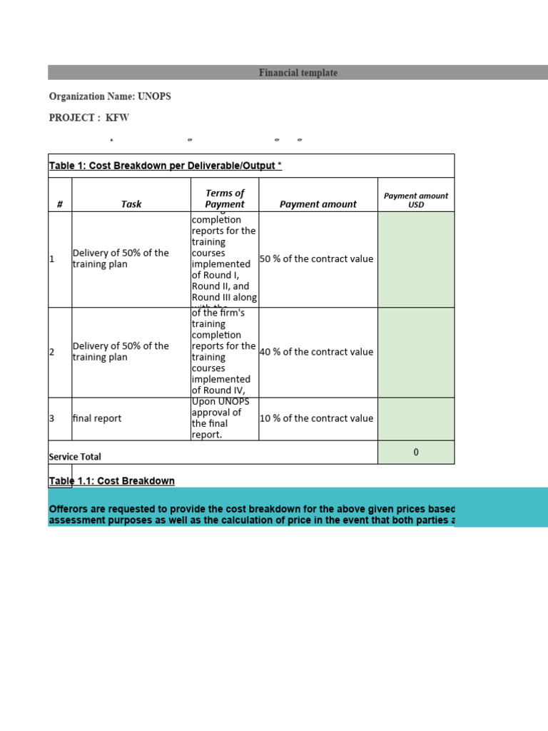Prices Breakdown-Capacity | Download Free PDF | Economies | Business