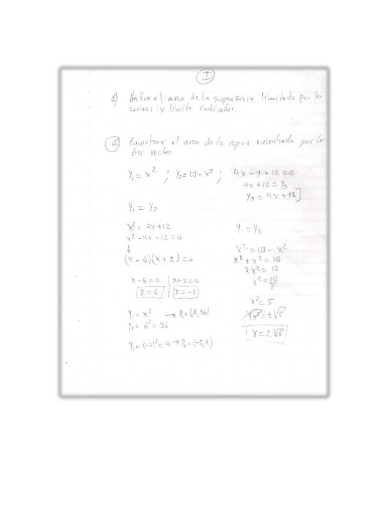 Parcial 2. Ejercicios | PDF