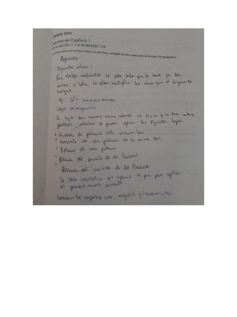 Ejercicios Del Libro de Texto Cap 1 - Semana 1 | PDF