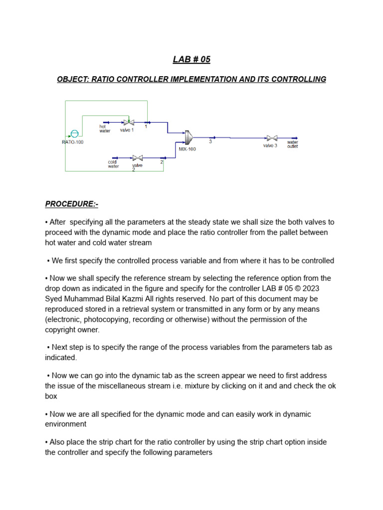 Object: Ratio Controller Implementation and Its Controlling | PDF | Parameter (Computer ...