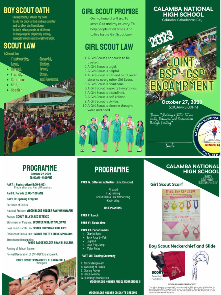 BSP GSP Programme 2023 | PDF