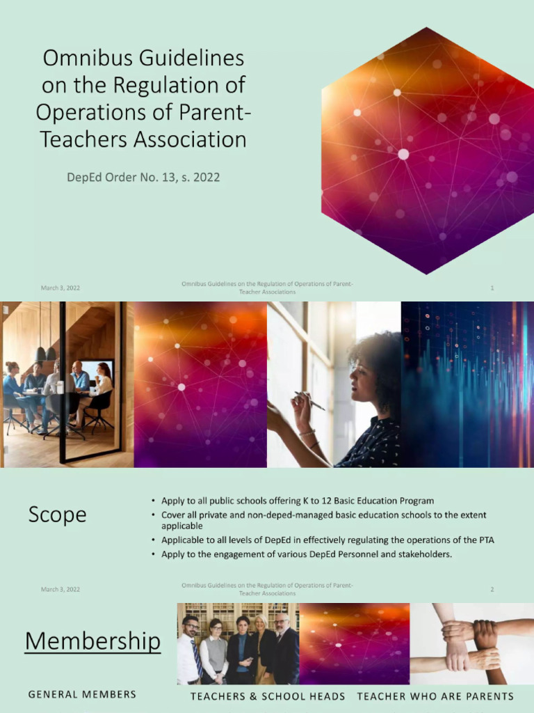 PTA Omnibus Guidelines DO 13 S. 2023 | PDF