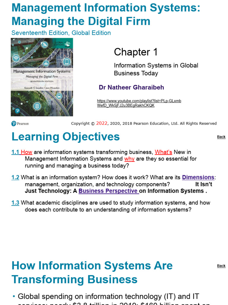 Laudon PPT ch01.bdf | PDF | Information System | System
