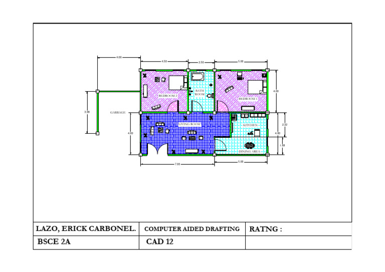Plates Example For AutoCAD | PDF