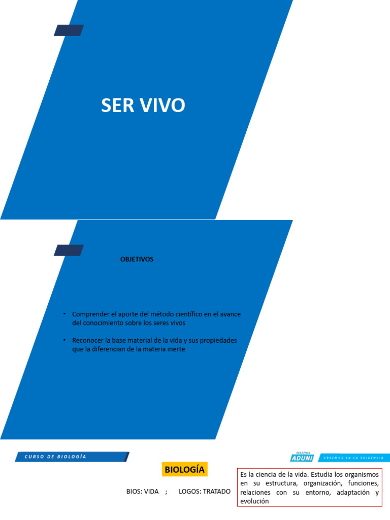 Introducción a la Biología y Seres Vivos | PDF | Biología | Organismos