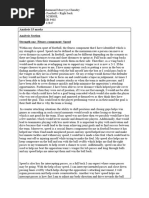 Pe Gcse Course Work | PDF | Weakness | Defender (Association Football)