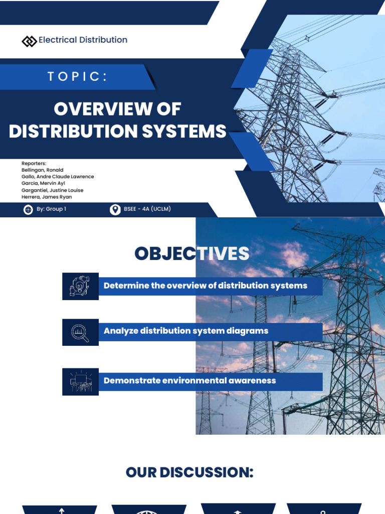 Overview of Distribution Systems | Download Free PDF | Electric Power ...