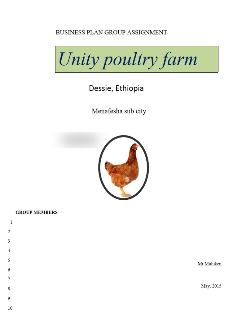 Poultry Business plan | PDF | Pricing | Product (Business)
