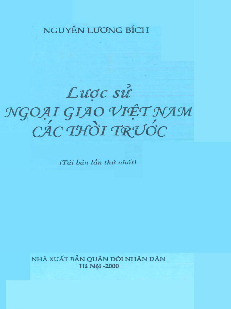 NG Lương Bích Lư C S Ngo I Giao Các TH I Trư C | PDF