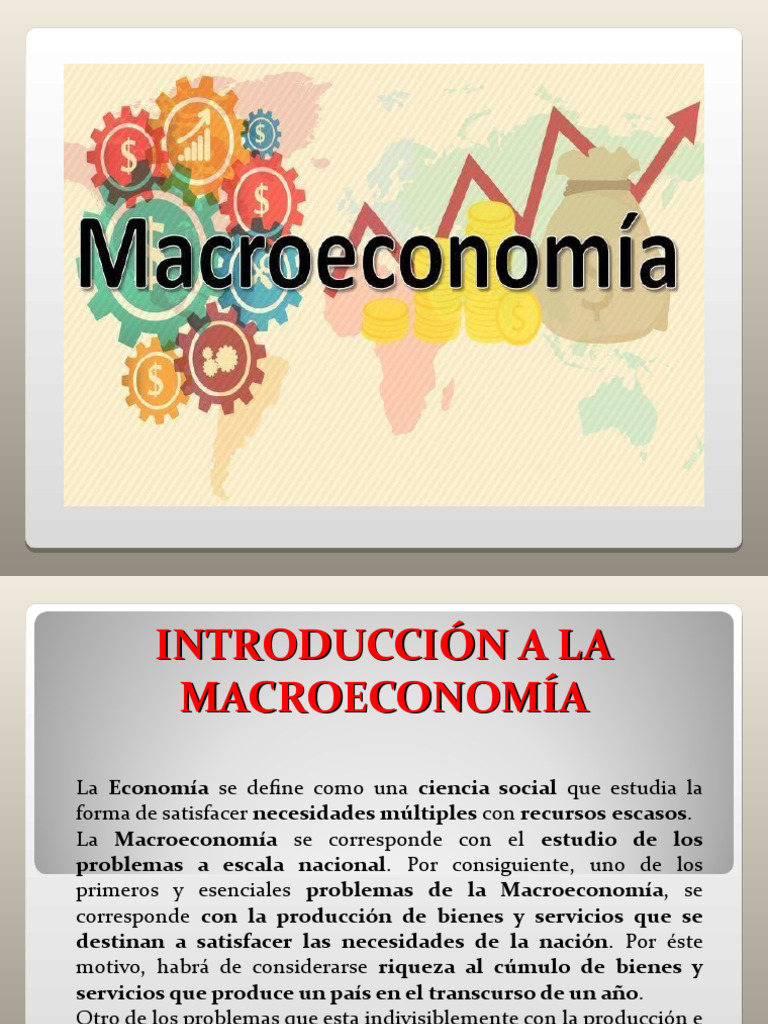 Macroeconomia | PDF | Producto Interno Bruto | Macroeconómica
