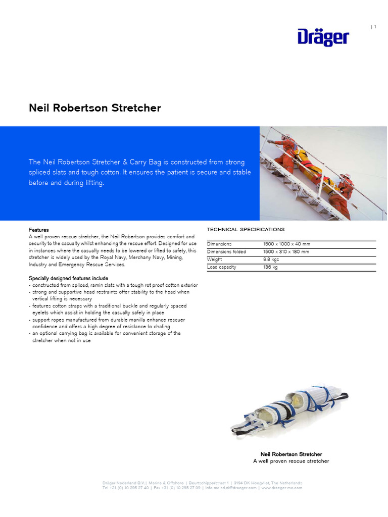 Neil Robertson Stretcher | PDF