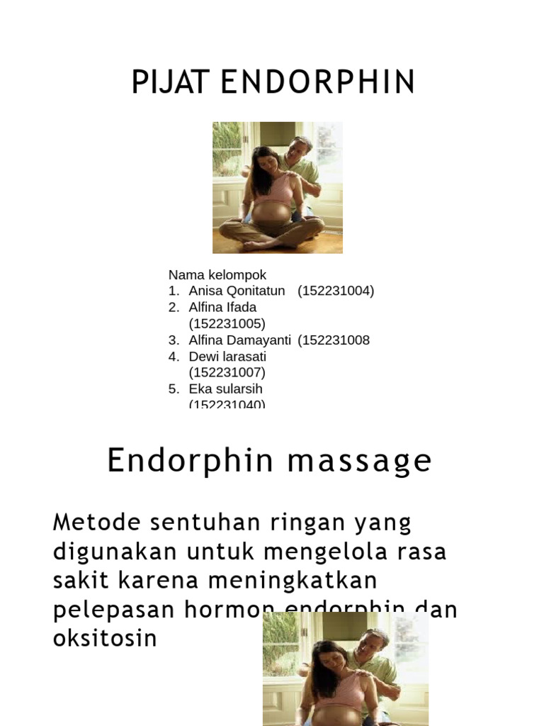 Kelas Bumil Masase Endorphin - Compress | PDF | Pengembangan Diri | Kesehatan Holistik