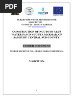 Tender Report Template Guide | PDF | Computers