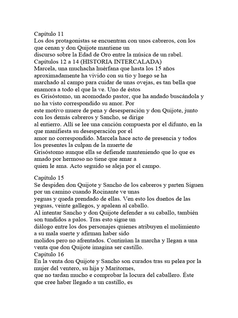 Don Quijote | PDF | Don Quijote