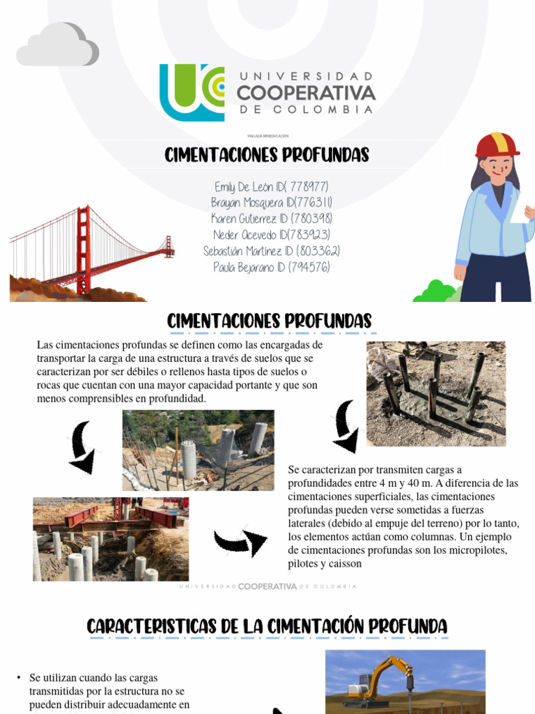 Cimentaciones Profundas | PDF