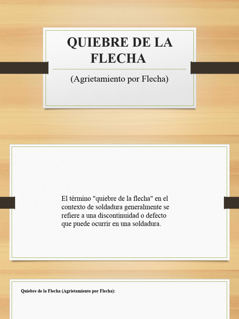 Quiebre de La Flecha | PDF