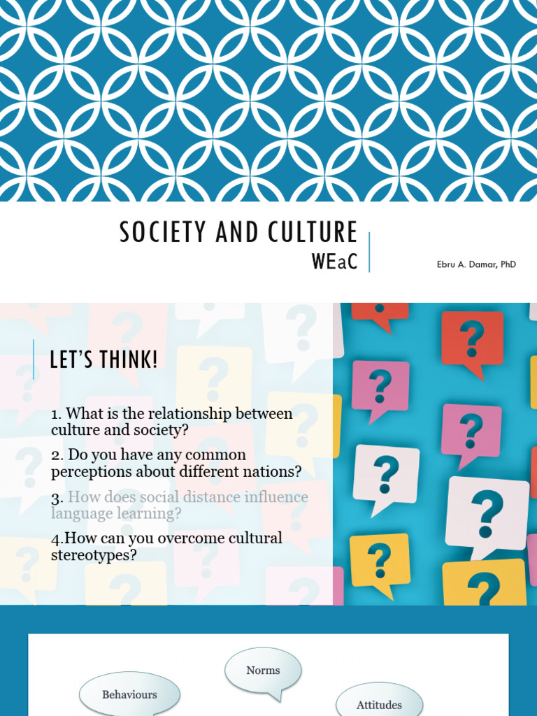 Culture, Society, Sociocultural Issues | PDF | Stereotypes | Individualism