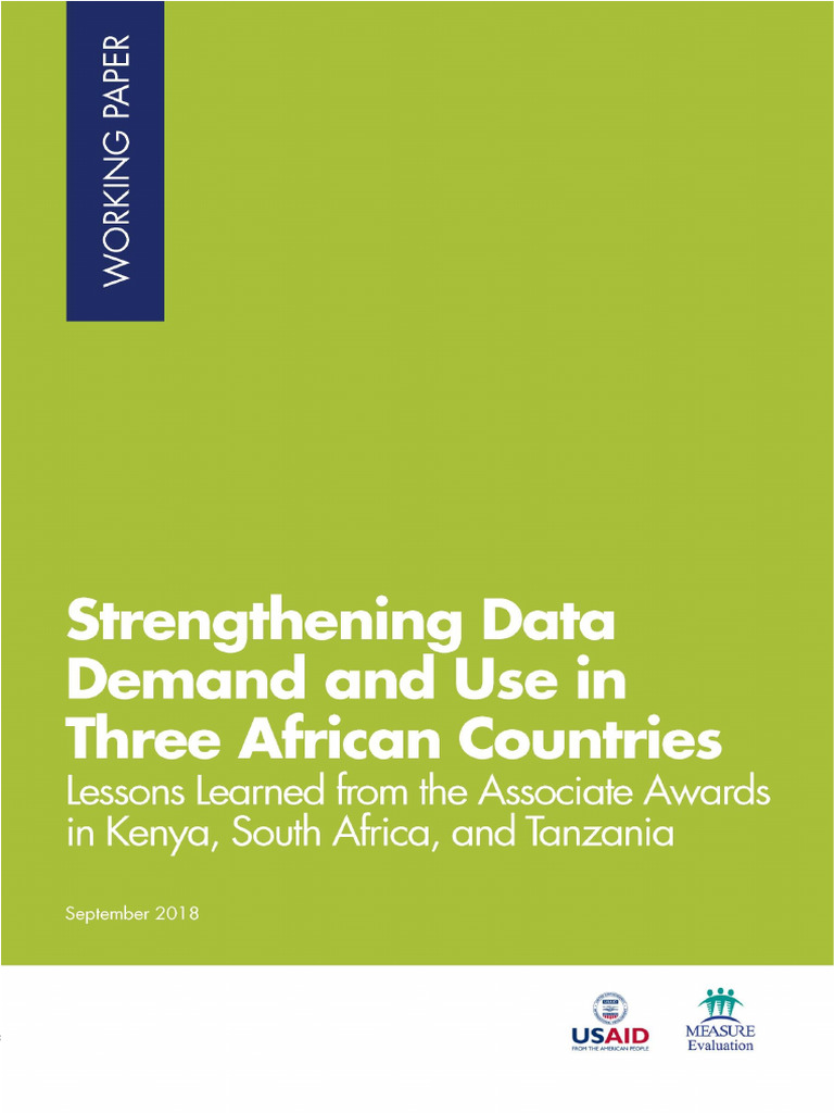 Strengthening DDU in Three African Countries - Lessons Learned From The ...
