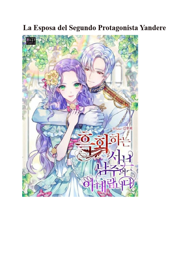 La Esposa Del Segundo Protagonista Yandere | PDF