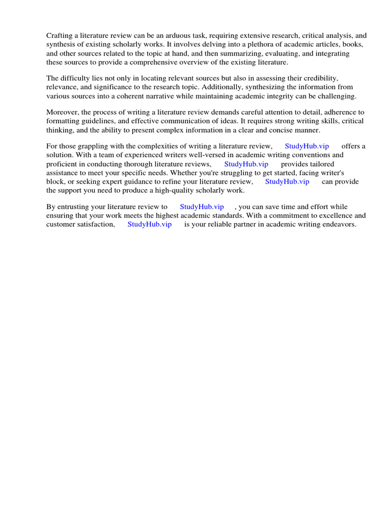 Ebs Literature Review | PDF | Literature Review | Thesis