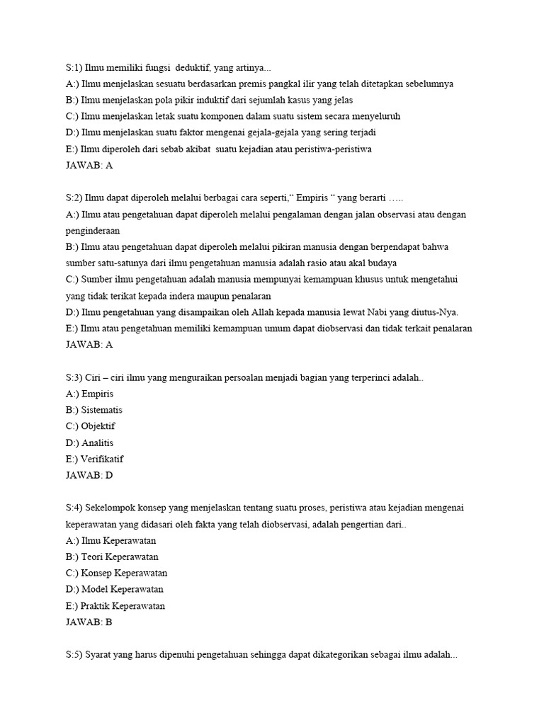 SOAL KDK 2020 UAS | PDF