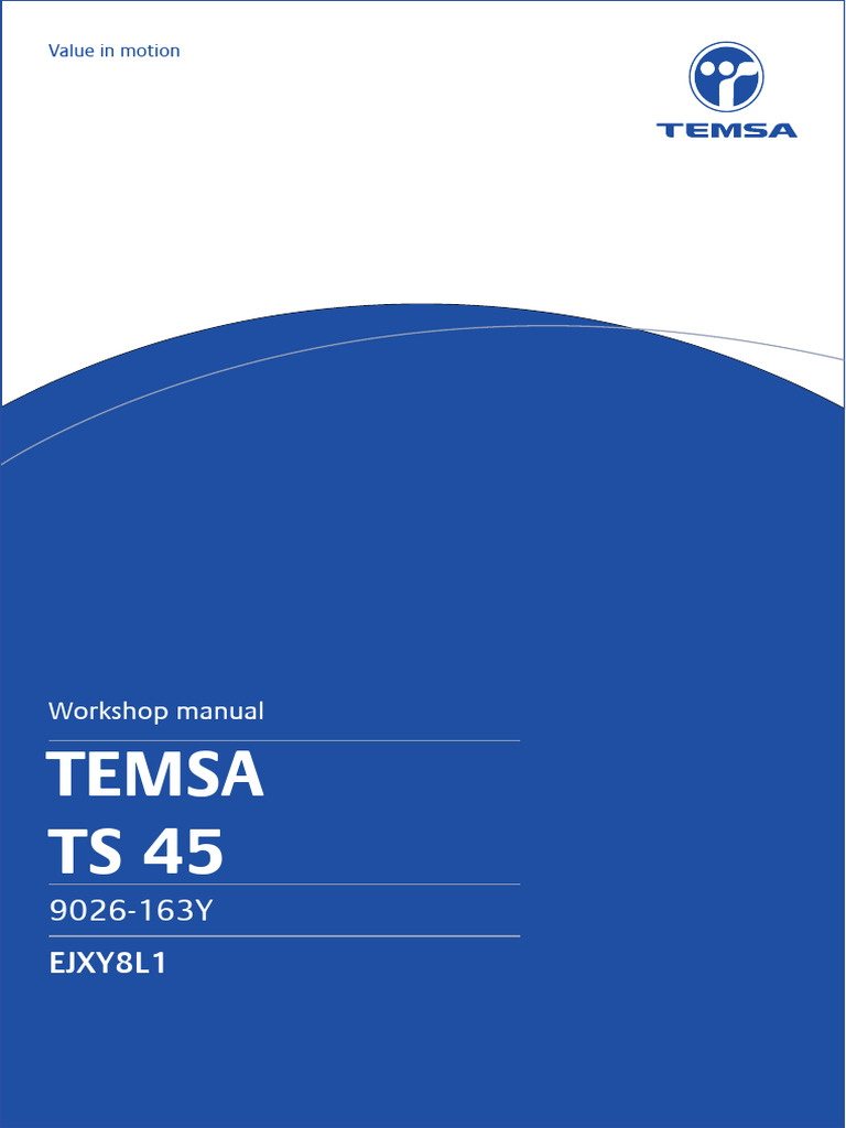 7763 9026-163y TS45 Epa16 WSM en | PDF | Horsepower | Axle