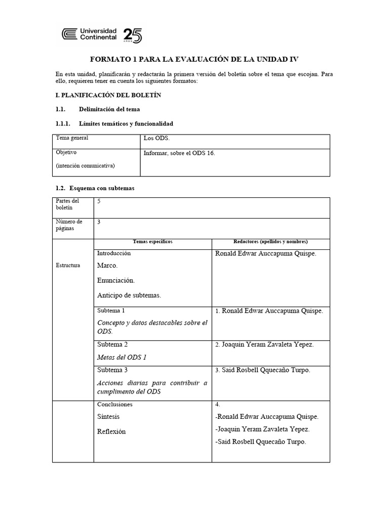 Formato 1 Planificación Zorka Medrano Grupo 8 1 Pdf Corrupción