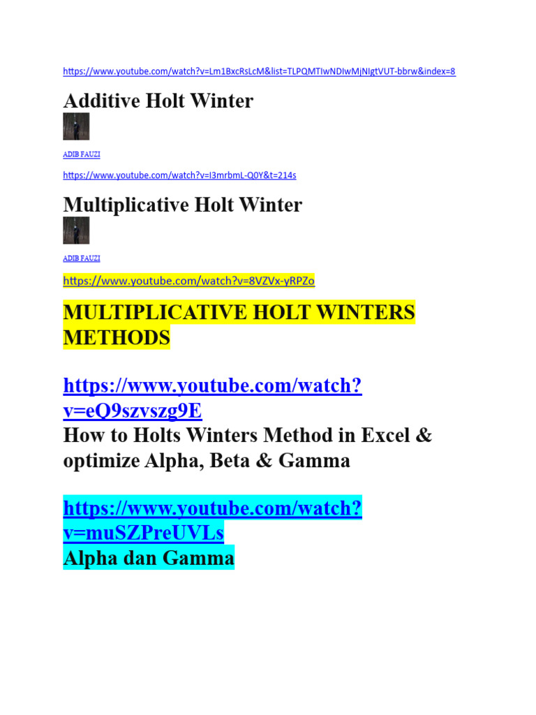 https10 Time Seri Ok | PDF | Probability Distribution | Confidence Interval