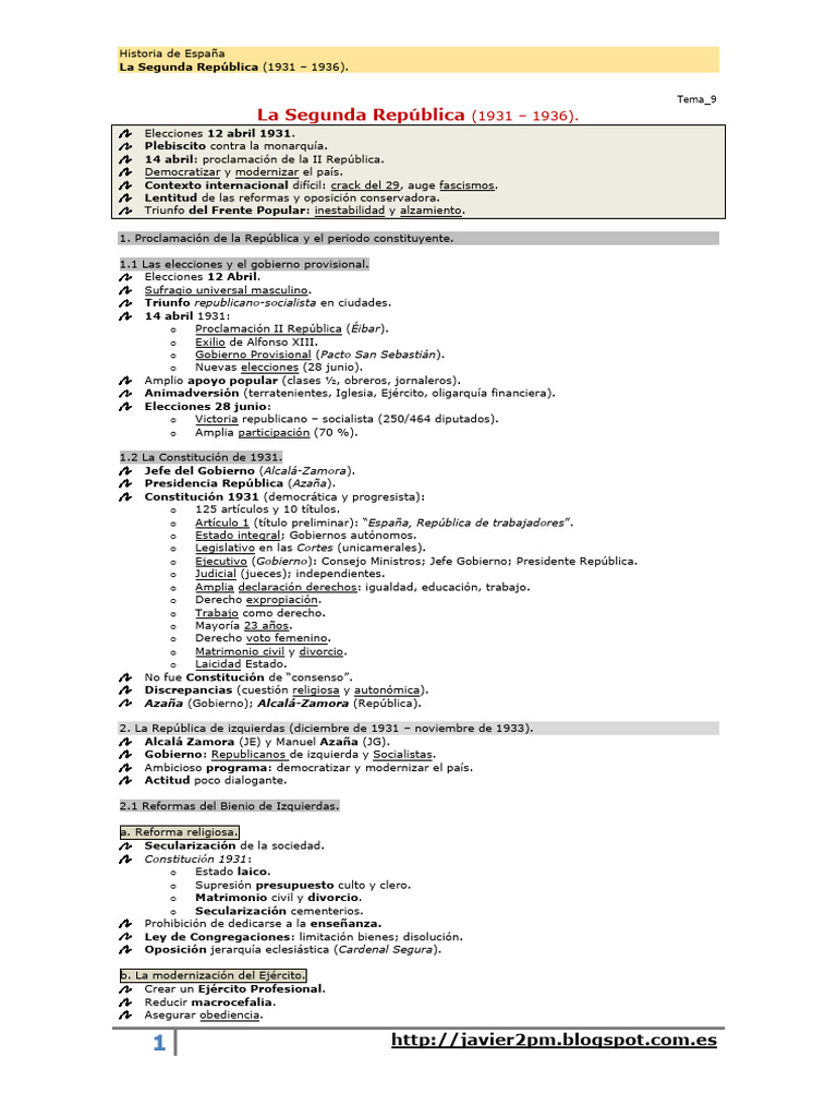 ESQUEMA Tema 13 | PDF | Ciencias Políticas | Gobierno