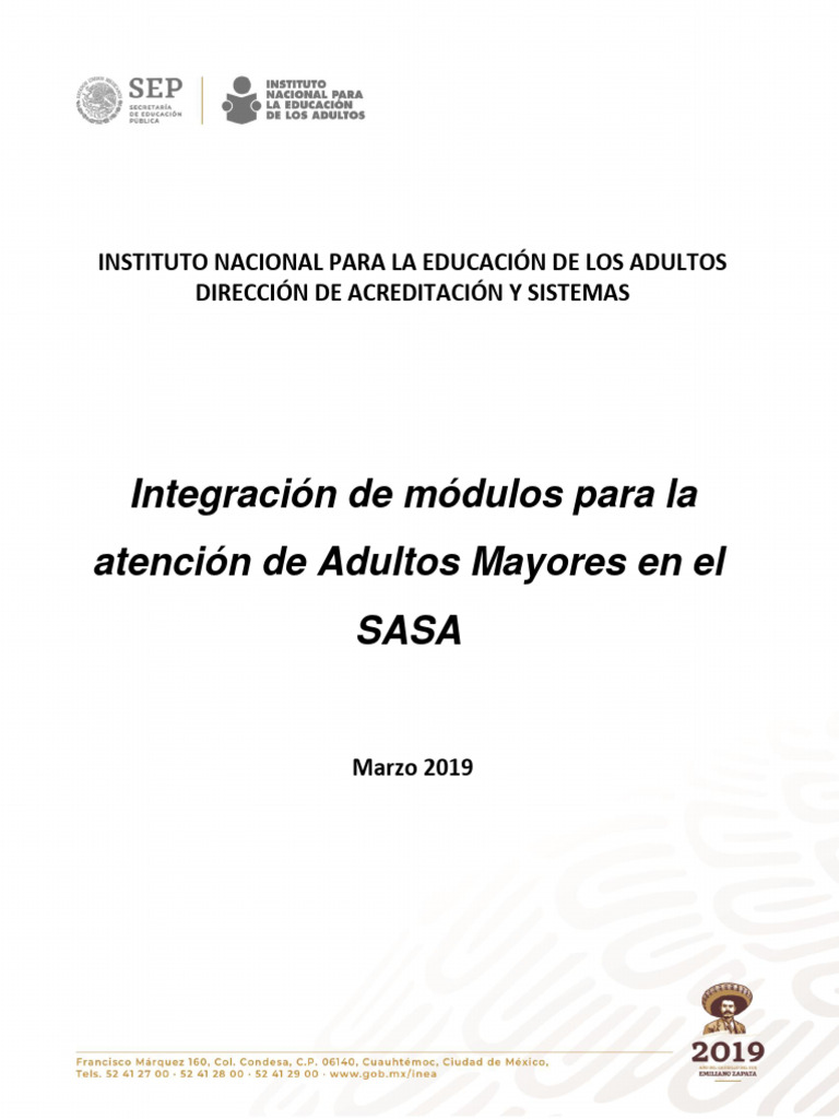 23 - Módulos Nuevos en SASA | PDF