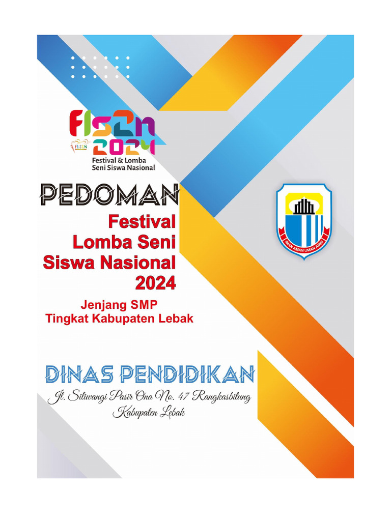 Pedoman FLS2N Revisi 2024 | PDF