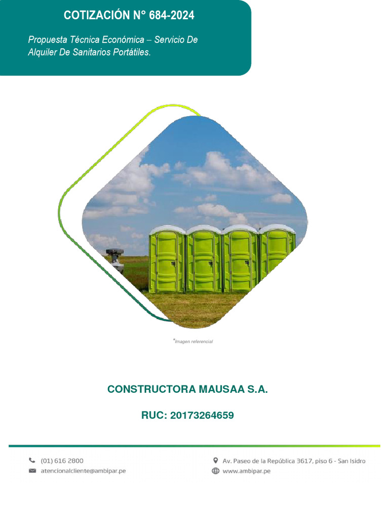Cot 684-2024 - Constructora Mausaa S.A. | PDF | Seguro | Business