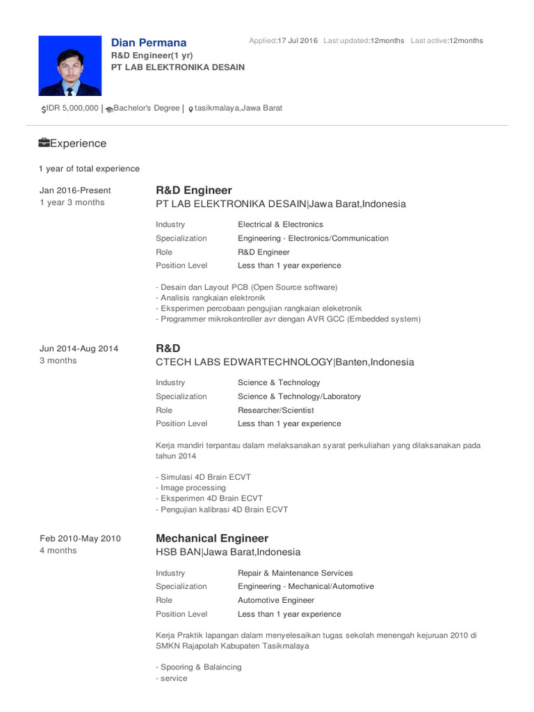 Dian Permana | Download Free PDF | Electrical Engineering | Computing