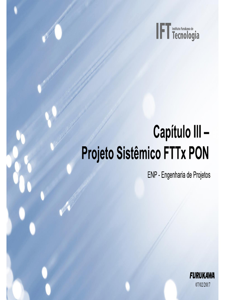 Modelo de Roteiro de Projeto Sistêmico GPON_TST 62_23 out 2023 | PDF