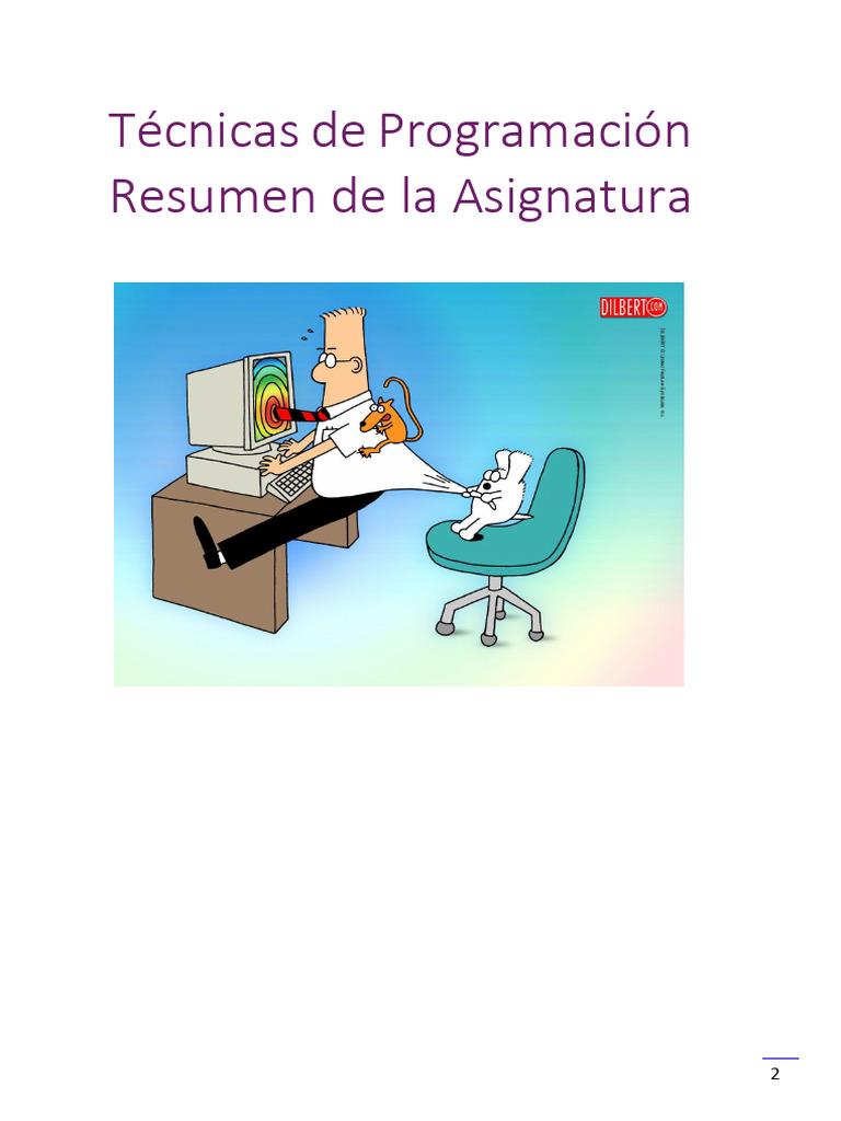 Resumen Completo-Tecnicas_de_Programacion | PDF | Hardware de la computadora | Algoritmos