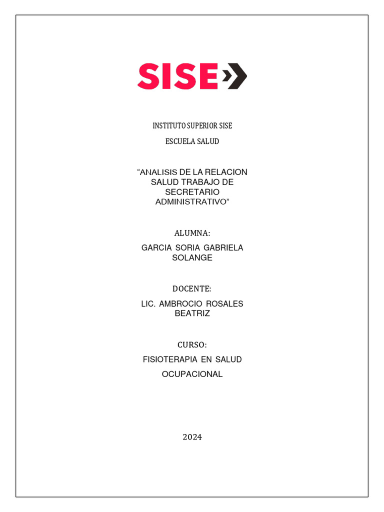 Informe Salud Ocupacional | PDF | Hombro | Codo