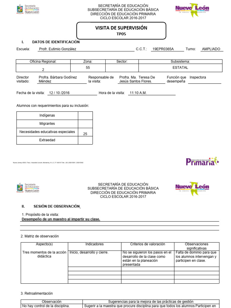 Formato tp05 16-17 Inspe | PDF