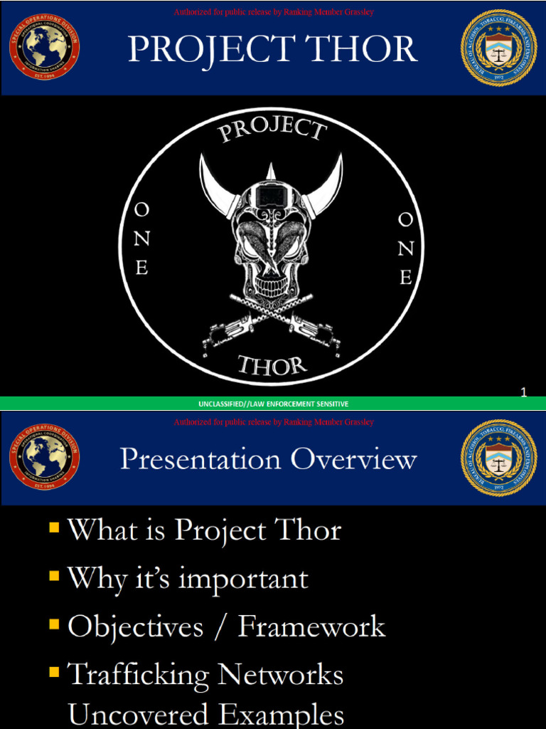 Project Thor Documents | PDF
