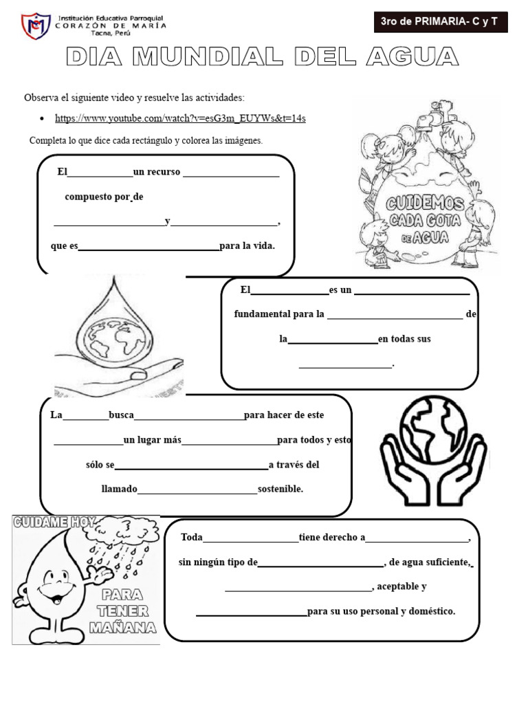 Fichas Del Agua | PDF | Agua