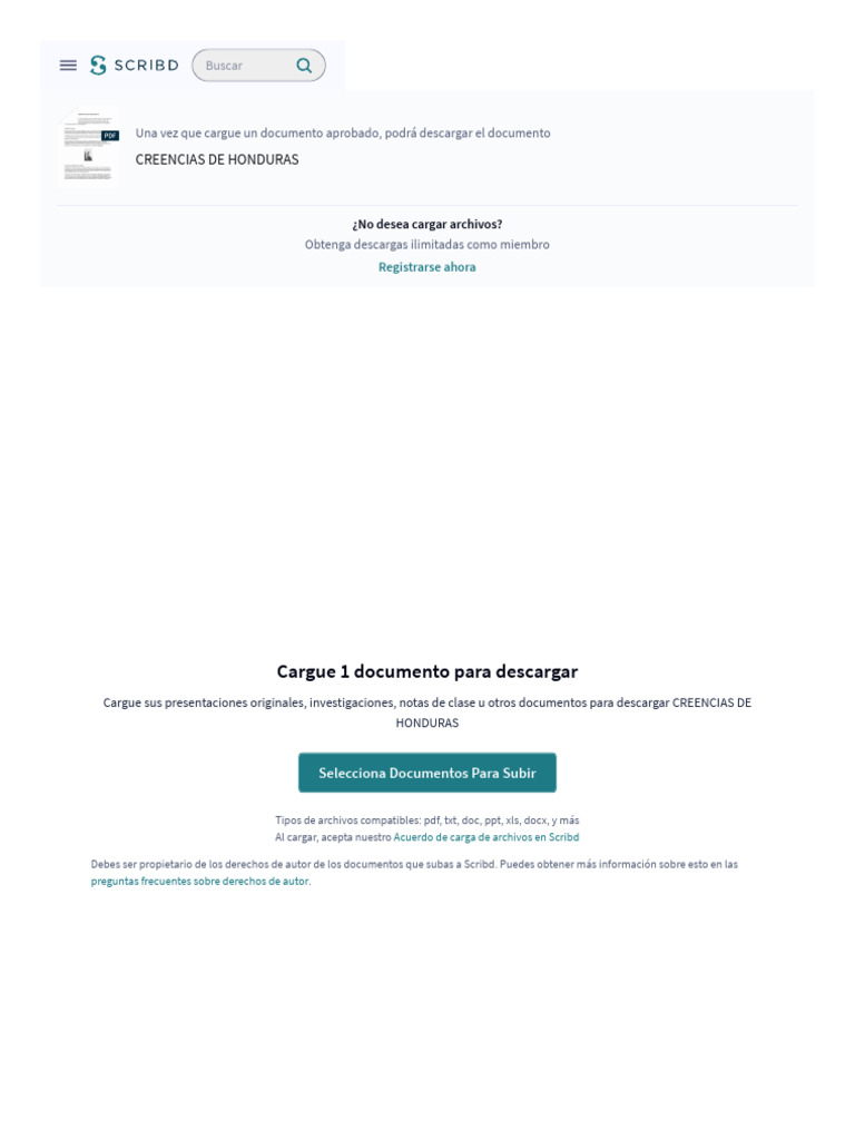 Suba Un Documento - Scribd | PDF | Scribd | Privacidad en internet