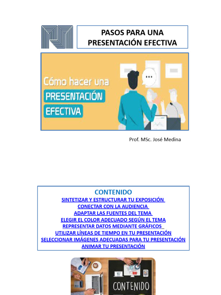 PRESENTACION EFECTIVA | PDF | Tipografía | Imagen